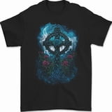 Celtic Cross In A Gothic Graveyard Mens Womens S-5XL T-Shirt - Walmart.com