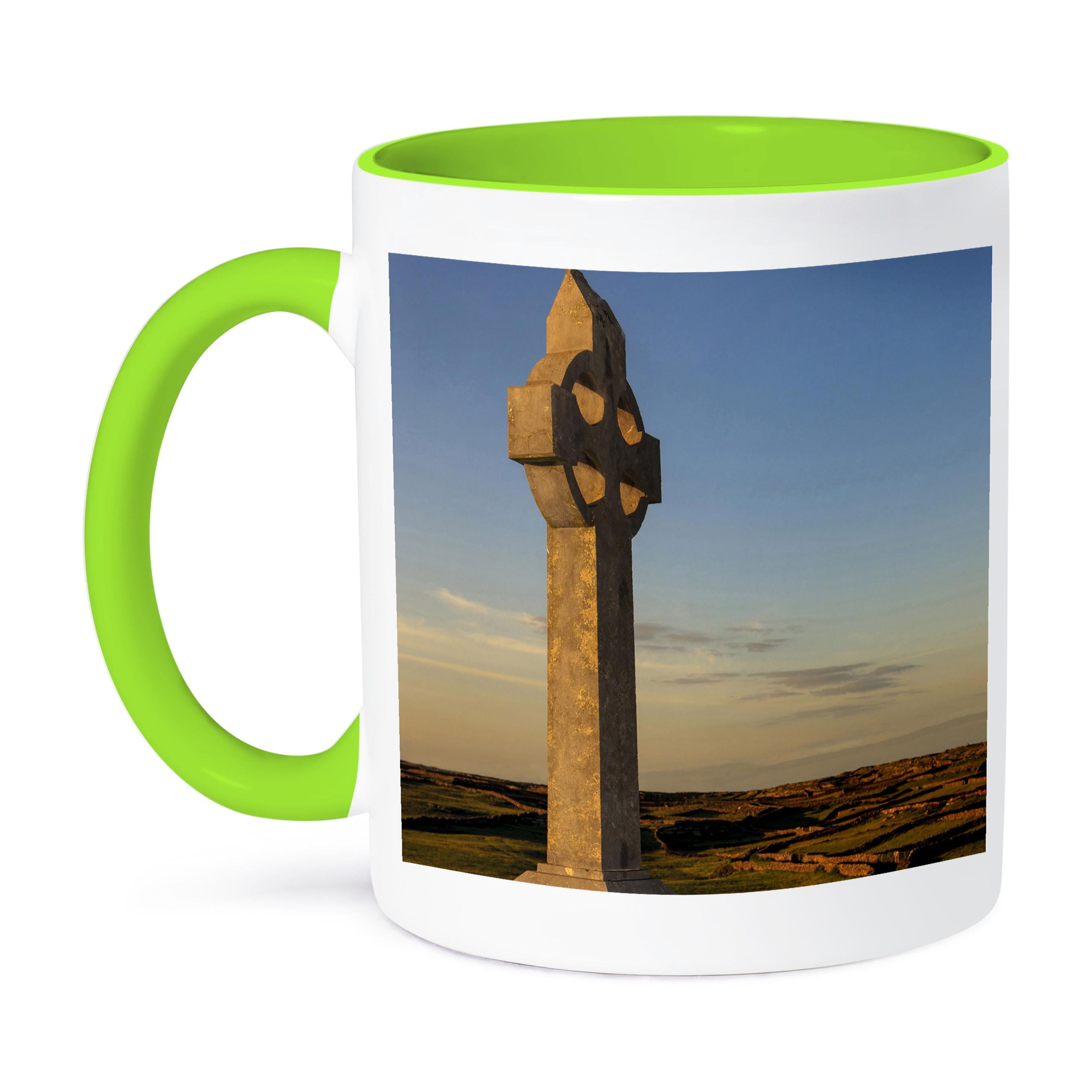 Celtic Cross, Inishmore Island, Aran Islands, Ireland - Eu15 Tno0022 - Tom Norring, 11oz Two ...