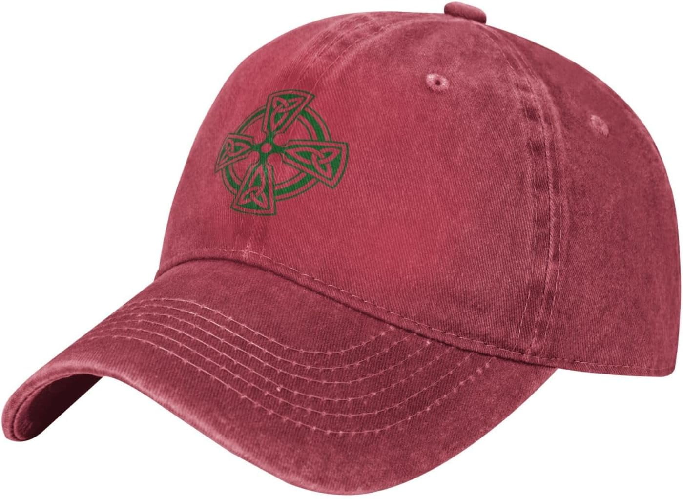 Celtic Cross Knot Irish Shield Warrior Denim Trucker Hat Baseball Cap ...
