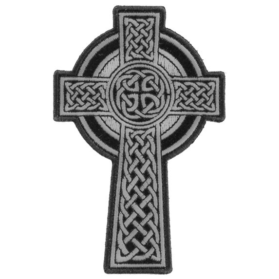 Celtic Cross Small Christian Patch - Walmart.com