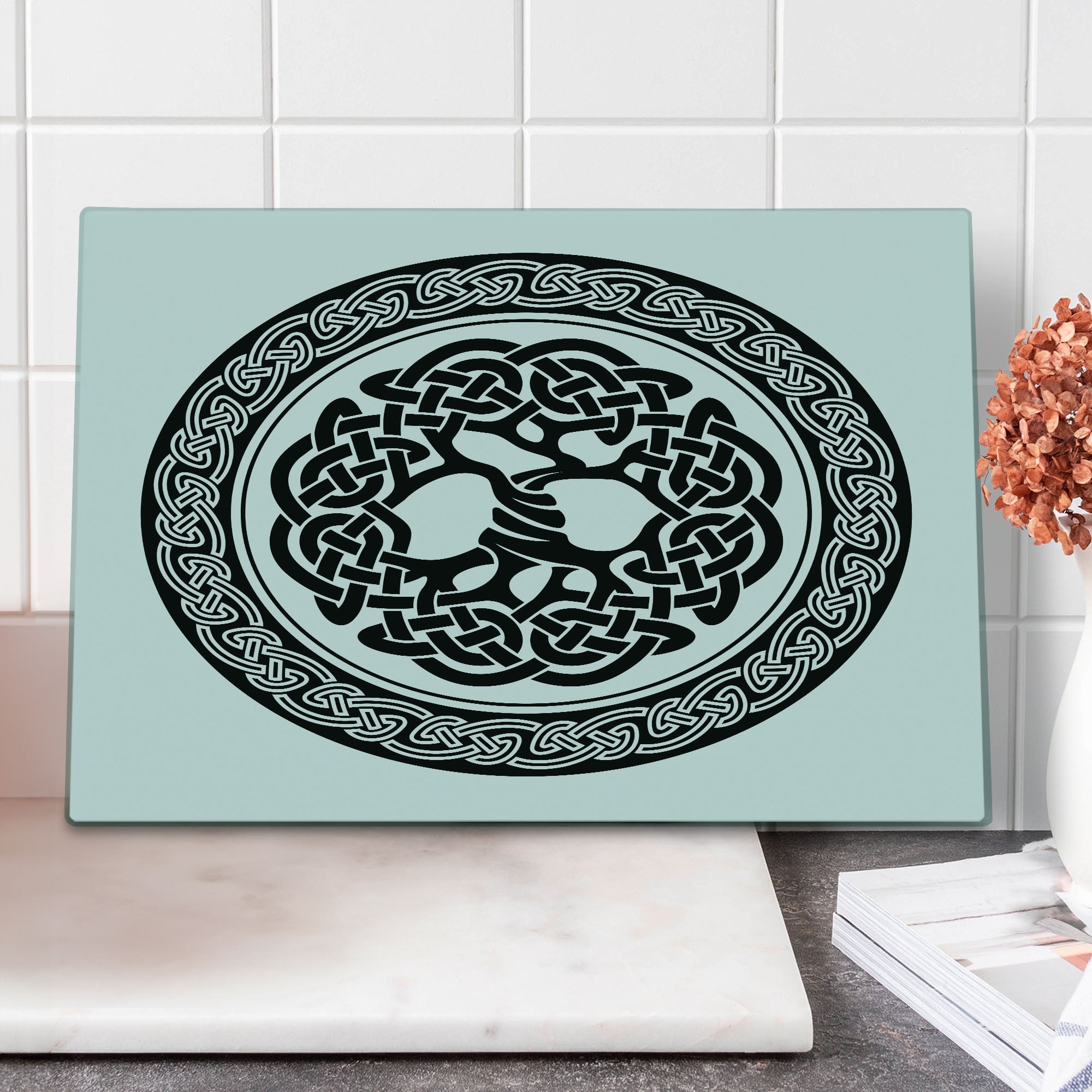 Celtic Cutting Board, Native Celtic Tree of Life Ireland Early ...