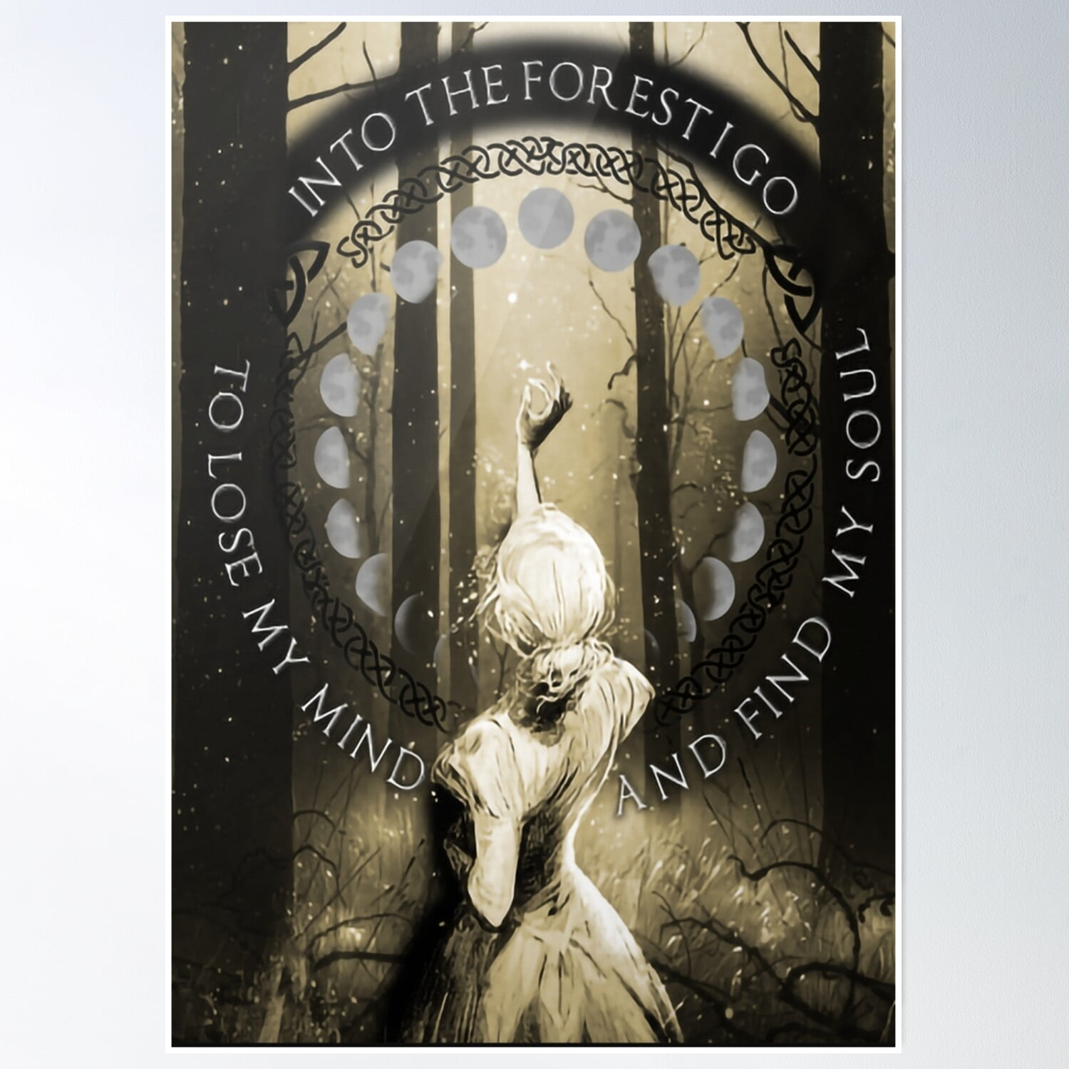 Celtic Girl Into The Forest I Go To Lose My Mind And To Find My Soul ...