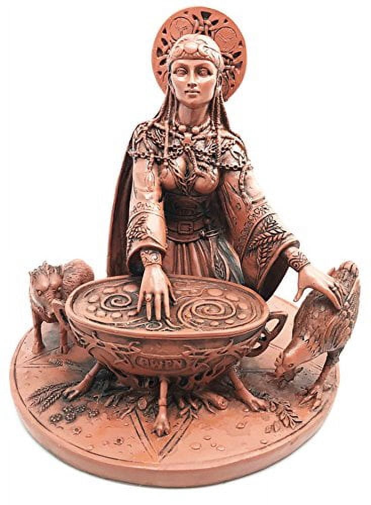 Celtic Goddess of Rebirth Inspiration Cerridwen Enchantress Figurine ...
