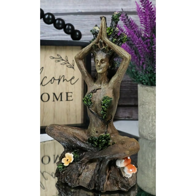 Celtic Greenwoman Tree Woman Gaia Dryad Ent Earth Goddess Yoga Pose ...