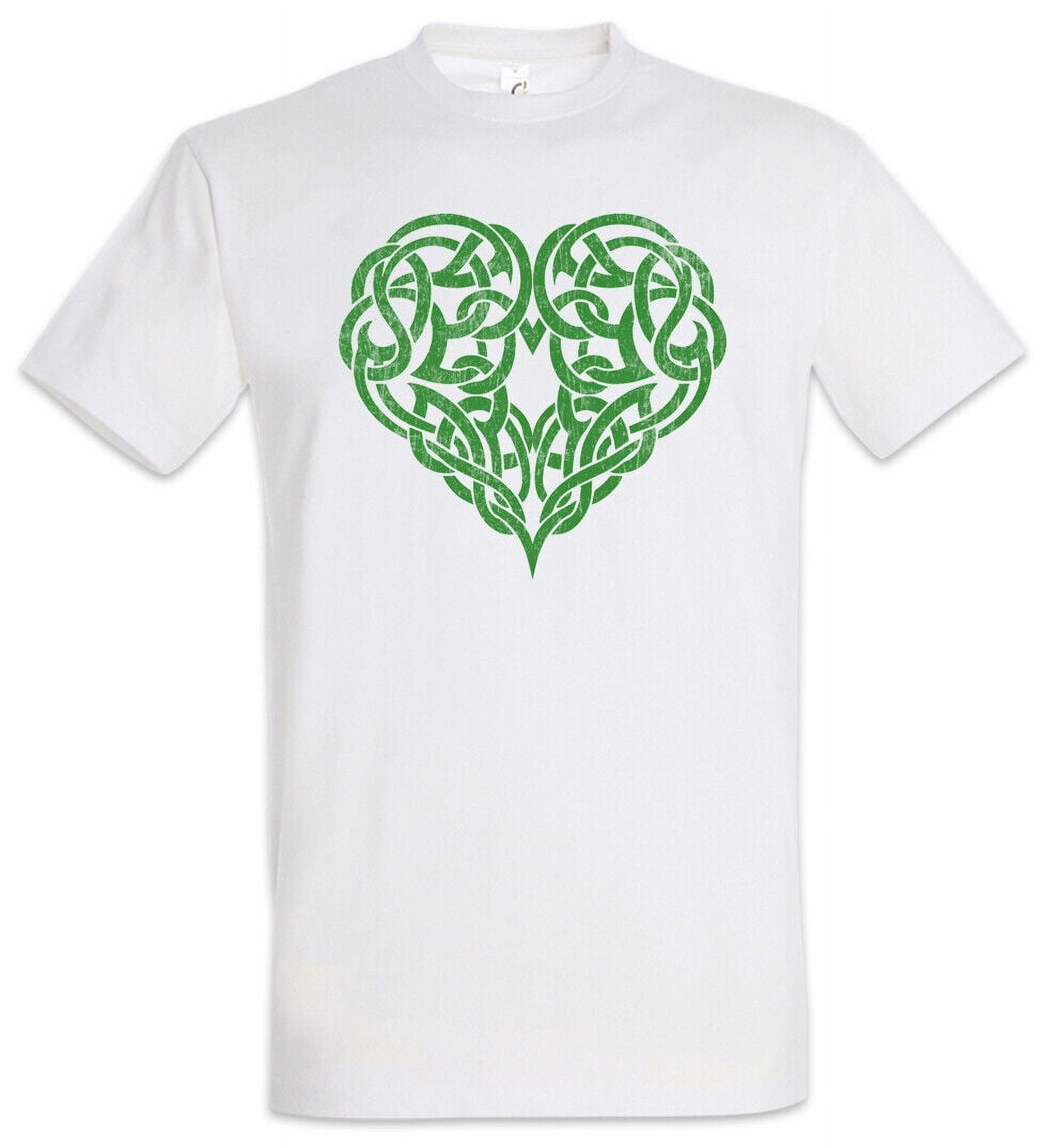 Celtic Heart T-Shirt Celts Symbol Sign Knot Tribal Tattoo Kelten ...