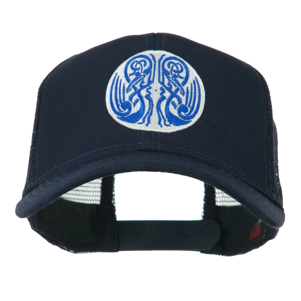 Celtic Image in Circle Embroidered Cap - Navy OSFM - Walmart.com