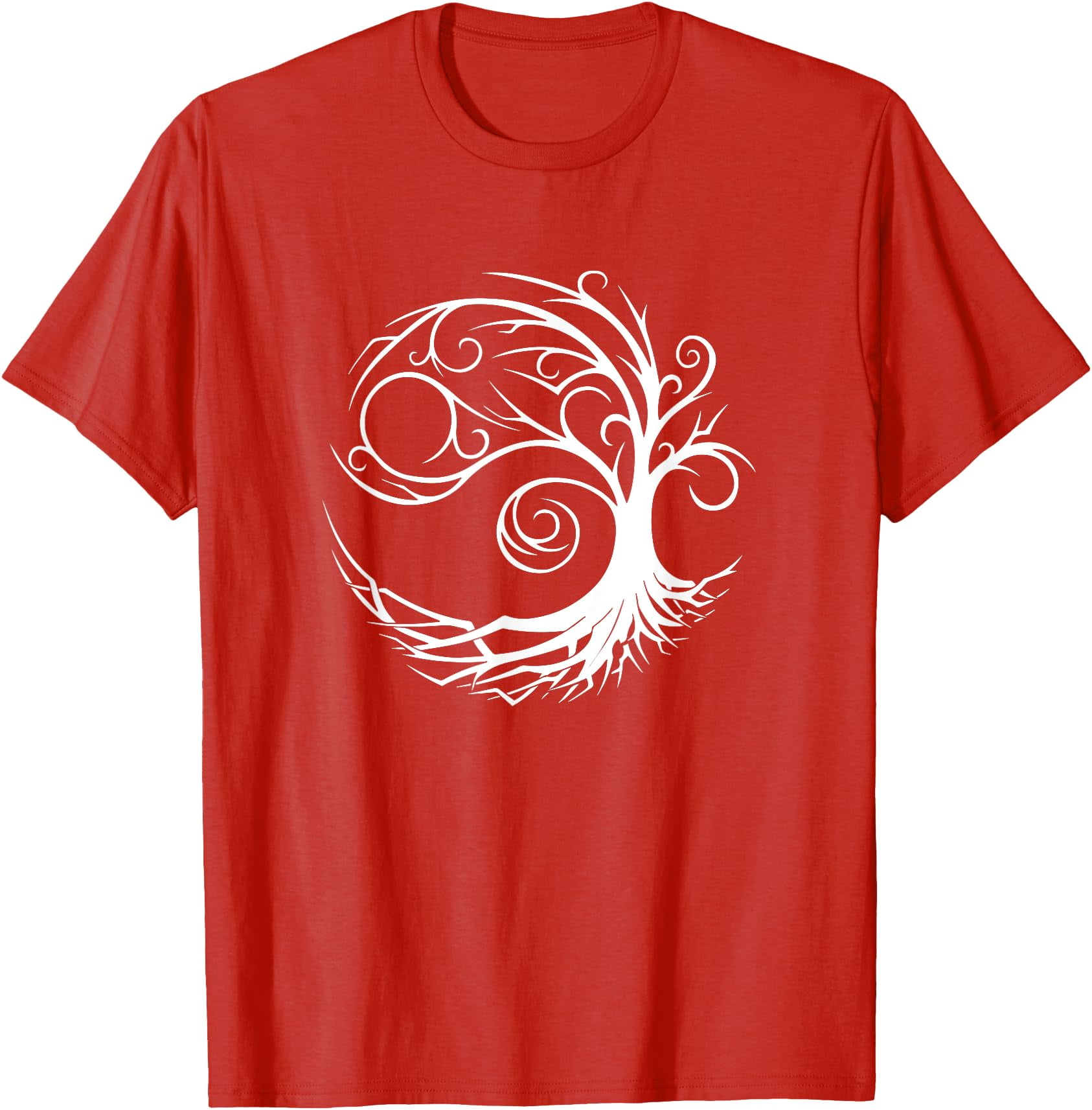 Celtic Irish Tree of Life Unisex T-Shirt for Men Women Kids Toddler,Red ...