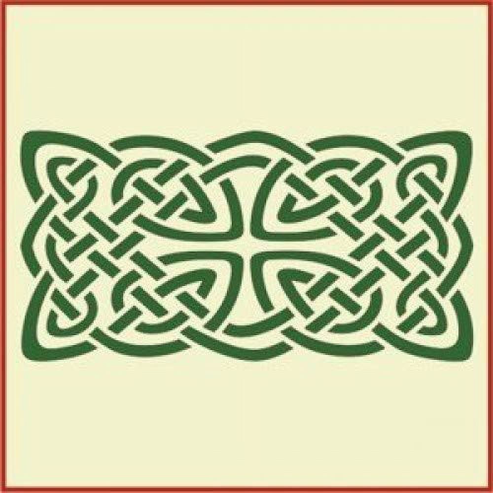Celtic Knot 4 Stencil for painting, Reusable Mylar DIY Art & Craft ...