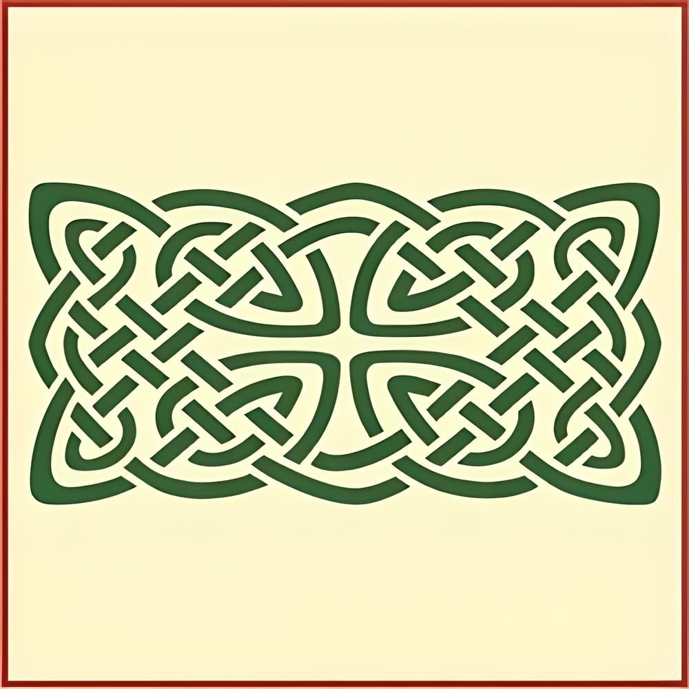 Celtic Knot 4 Stencil for painting, Reusable Mylar DIY Art & Craft ...