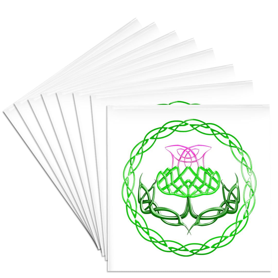 3drose, Celtic Knot Design of Scottish Thistle, Flower of Scotland ...