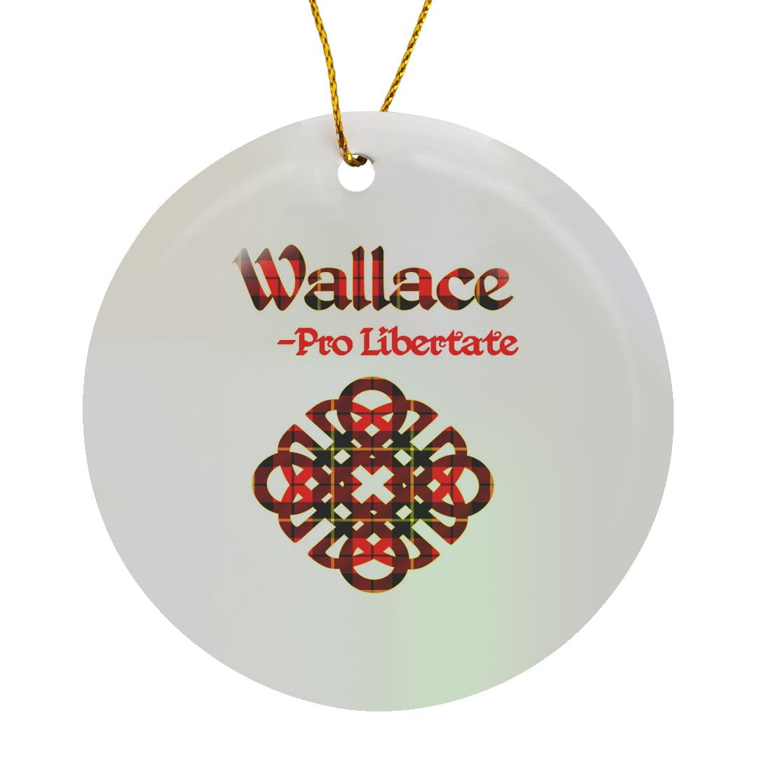 3drose, Celtic Knot in the Tartan Colors for the Wallace Clan and ...