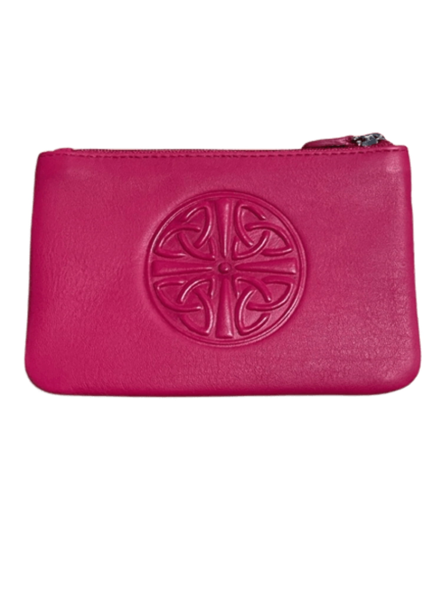 Celtic Knot Leather Coin Purse- Pink - Walmart.com