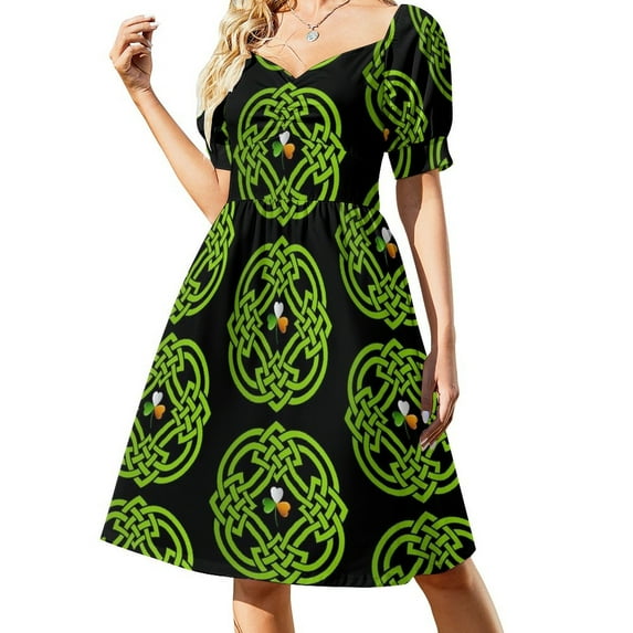 Celtic Knot Sleeveless Dress Cocktail of dresses long dress women ...