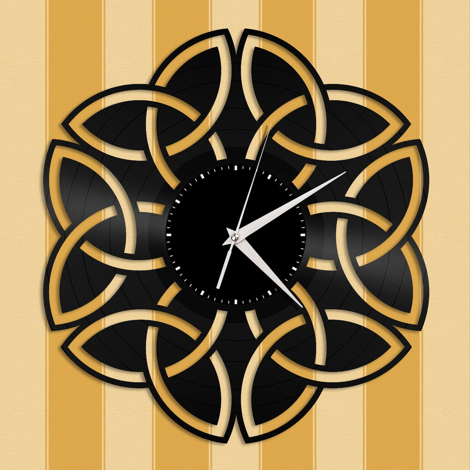 Celtic Knot Vinyl Wall Clock Unique Gift for Friends Home Room ...