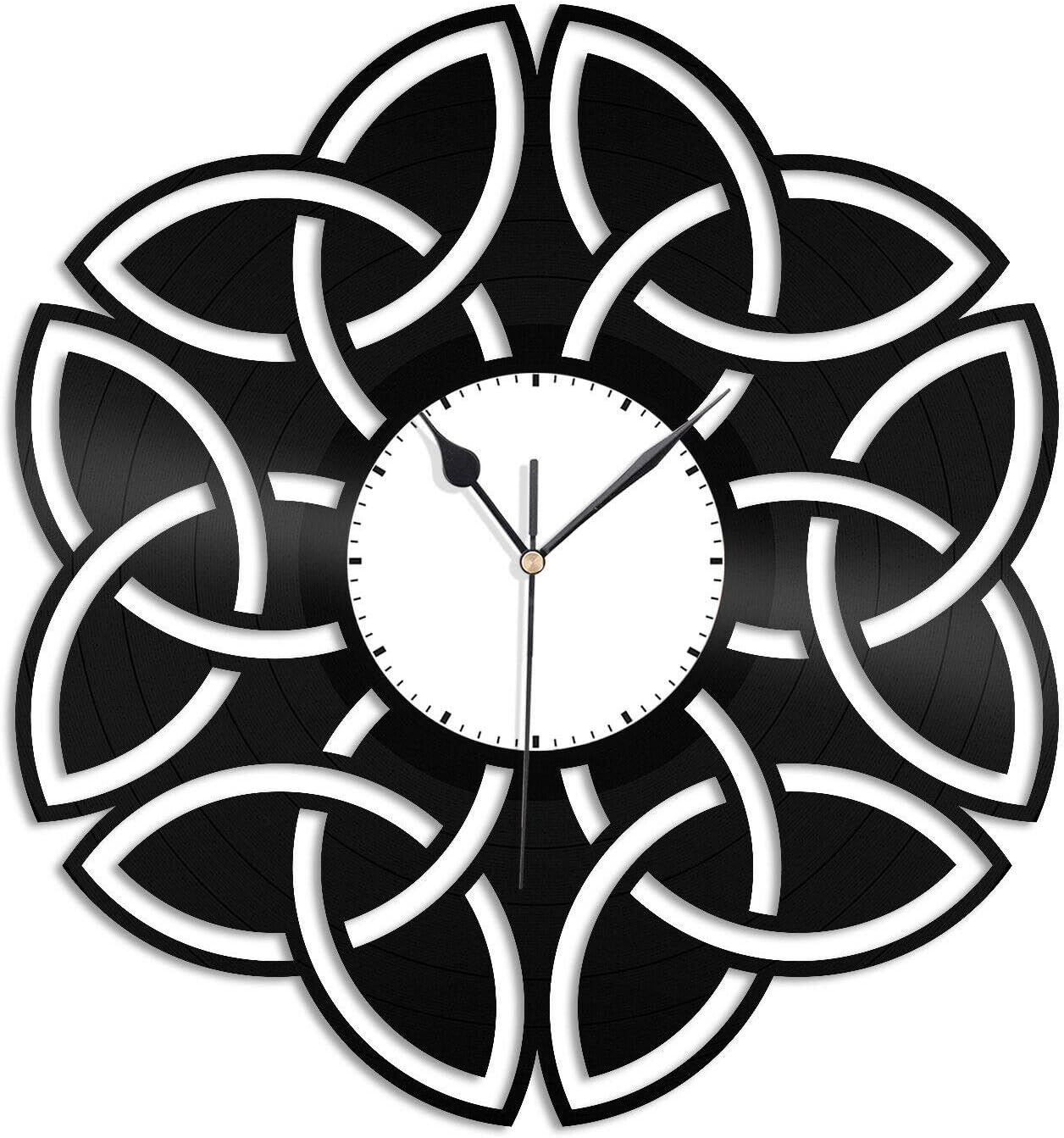 Celtic Knot Vinyl Wall Clock,Vinyl Record Clock Wall Art Unique Room ...