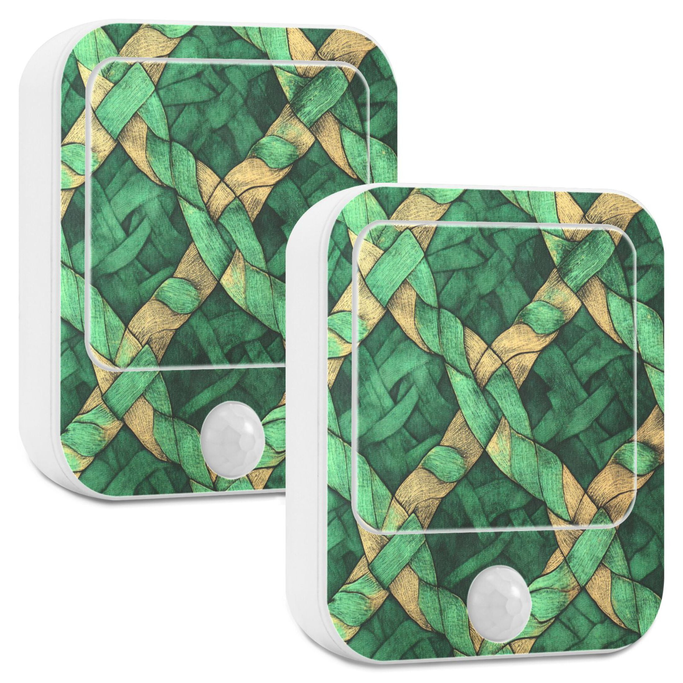 Celtic Knots Pattern 2 Pack Night Light with Motion Sensor, Adjustable ...