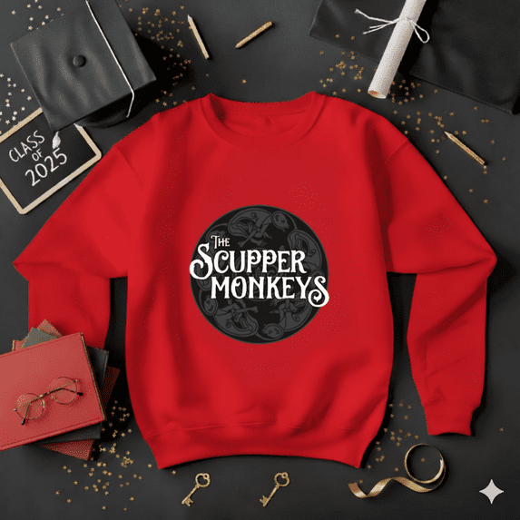 Celtic Monkey Tribal Symbol Artistic Cultural Heritage Style Sweatshirt ...