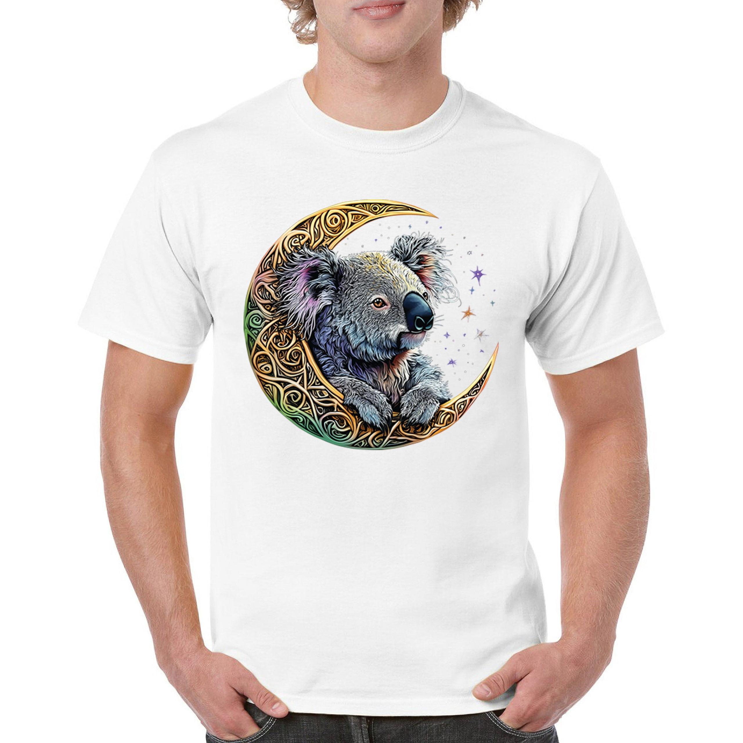 Celtic Moon Koala T-shirt Mystical Forest Animal Wildlife Nature ...