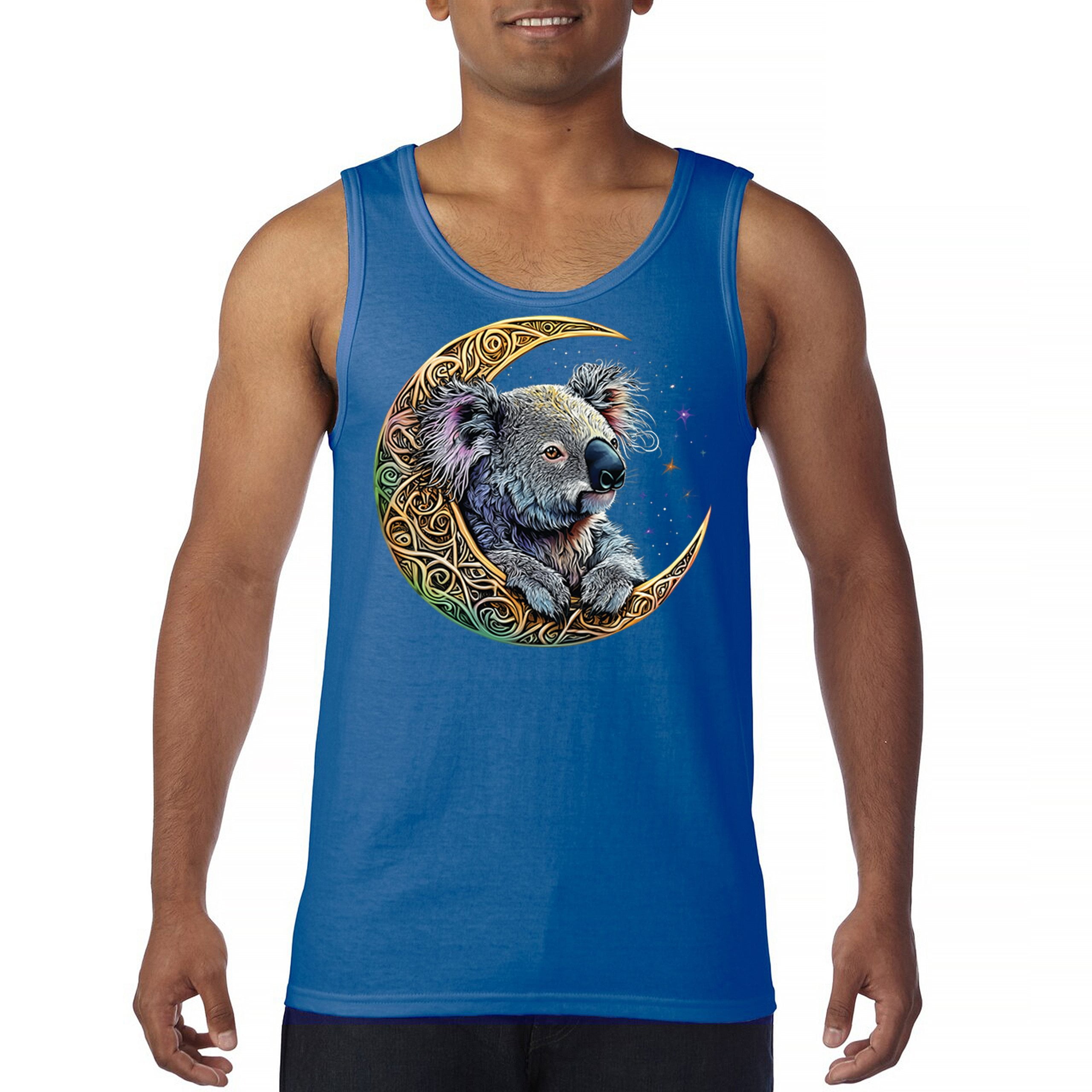 Celtic Moon Koala Tank Top Mystical Forest Animal Wildlife Nature ...