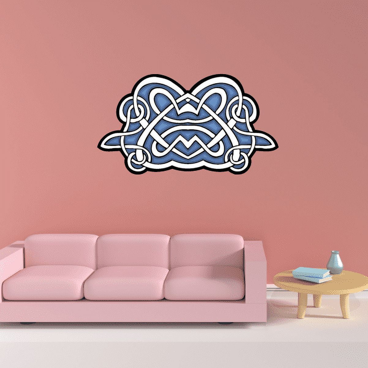 Celtic Ornament Wall Decal - Vinyl Sticker - Car Sticker - Die Cut ...