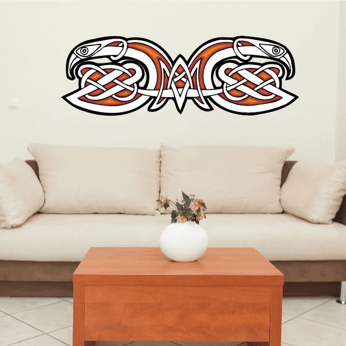 Celtic Ornament Wall Decal - Vinyl Sticker - Car Sticker - Die Cut ...