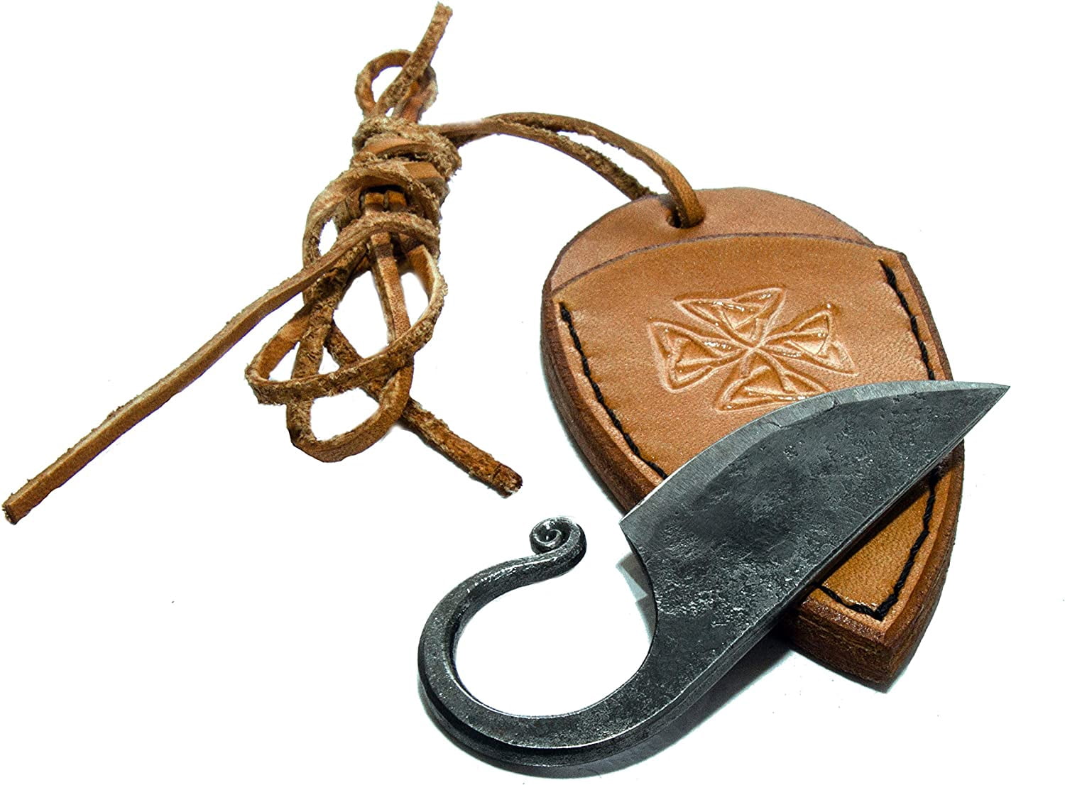 Celtic Pocket Knife, Hand Ford Fixed Blade Knives, Hardened Blade ...