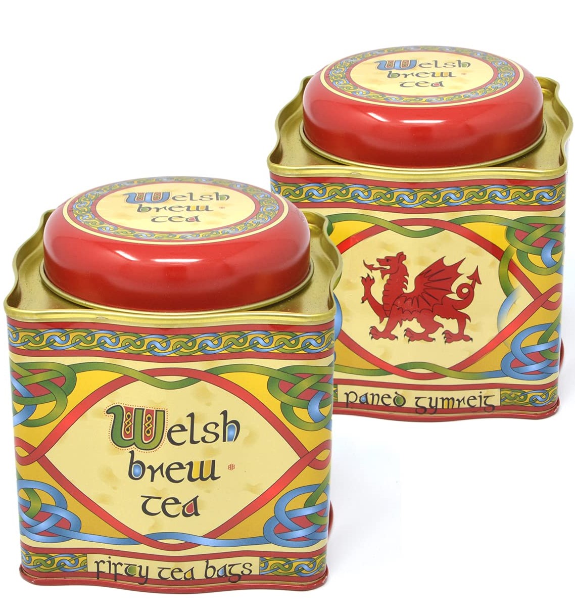 Celtic Red Dragon Welsh Brew Tea Set of 2 Gift Boxed - Walmart.com