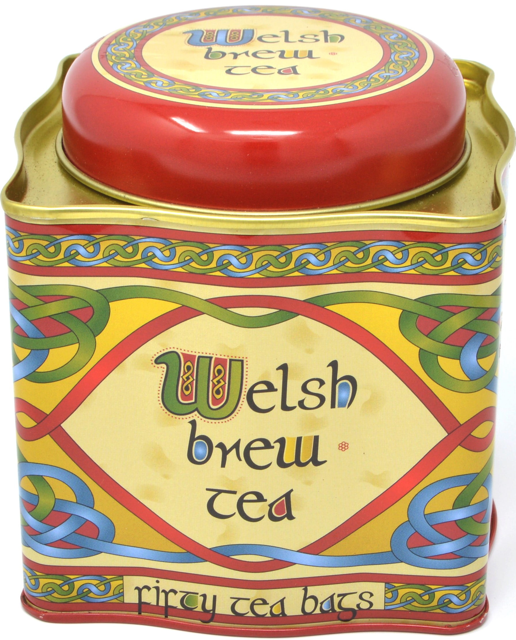 Royal Tara Welsh Brew Tea with Celtic Red Dragon Design Tinned 50 ...