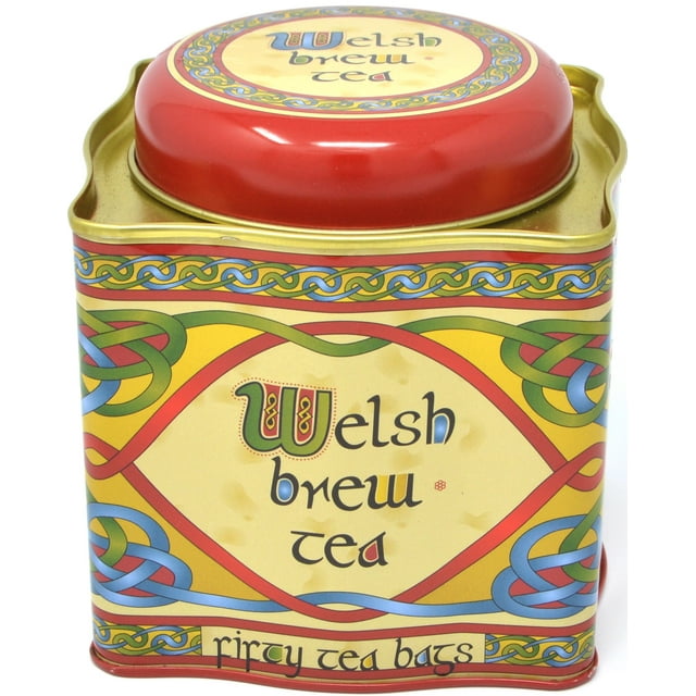 Celtic Red Dragon Welsh Brew Tea Tin 50 Teabags - Walmart.com