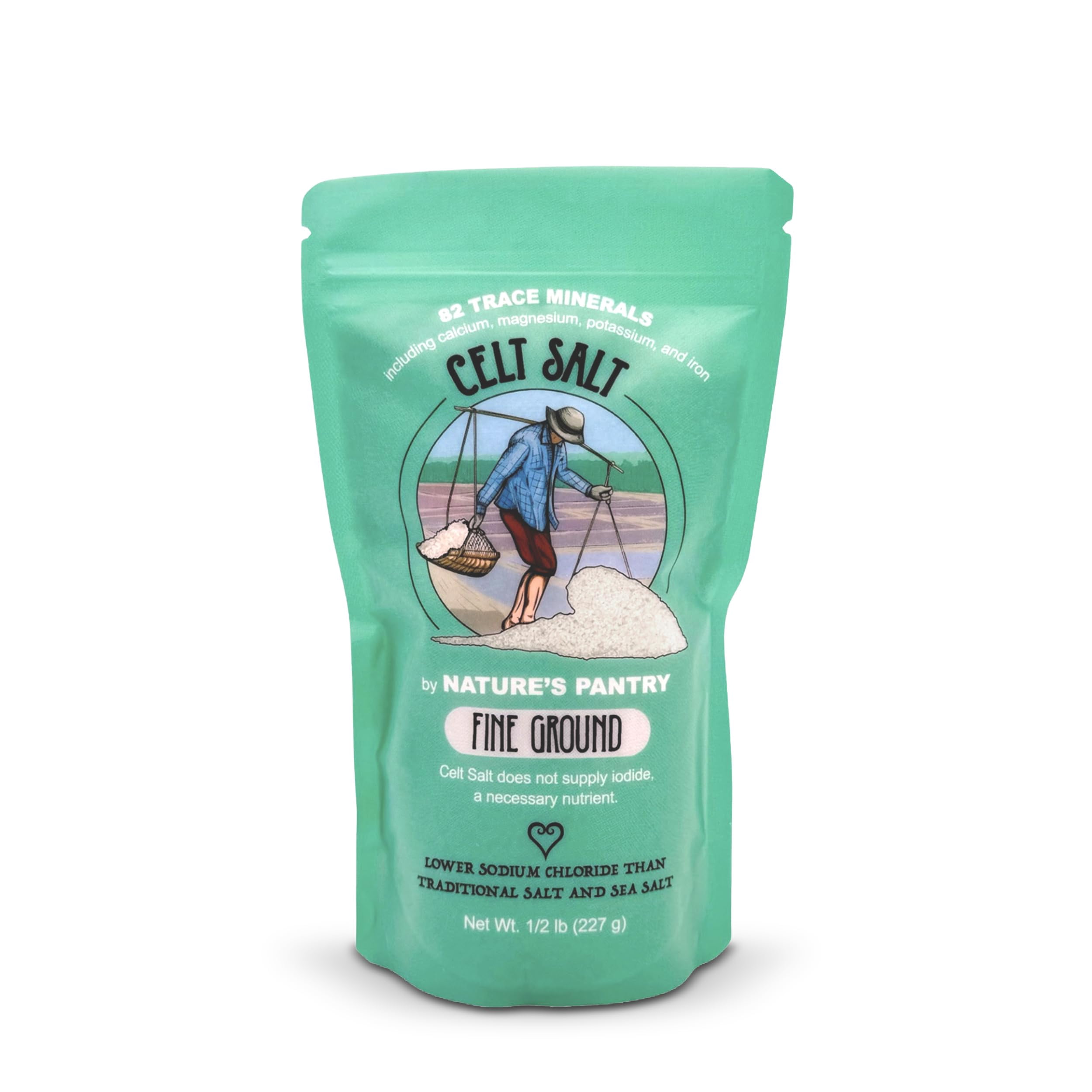 Celtic Salt Fine Ground, MZF22 Celt Salt By Natures Pantry, 82 ...
