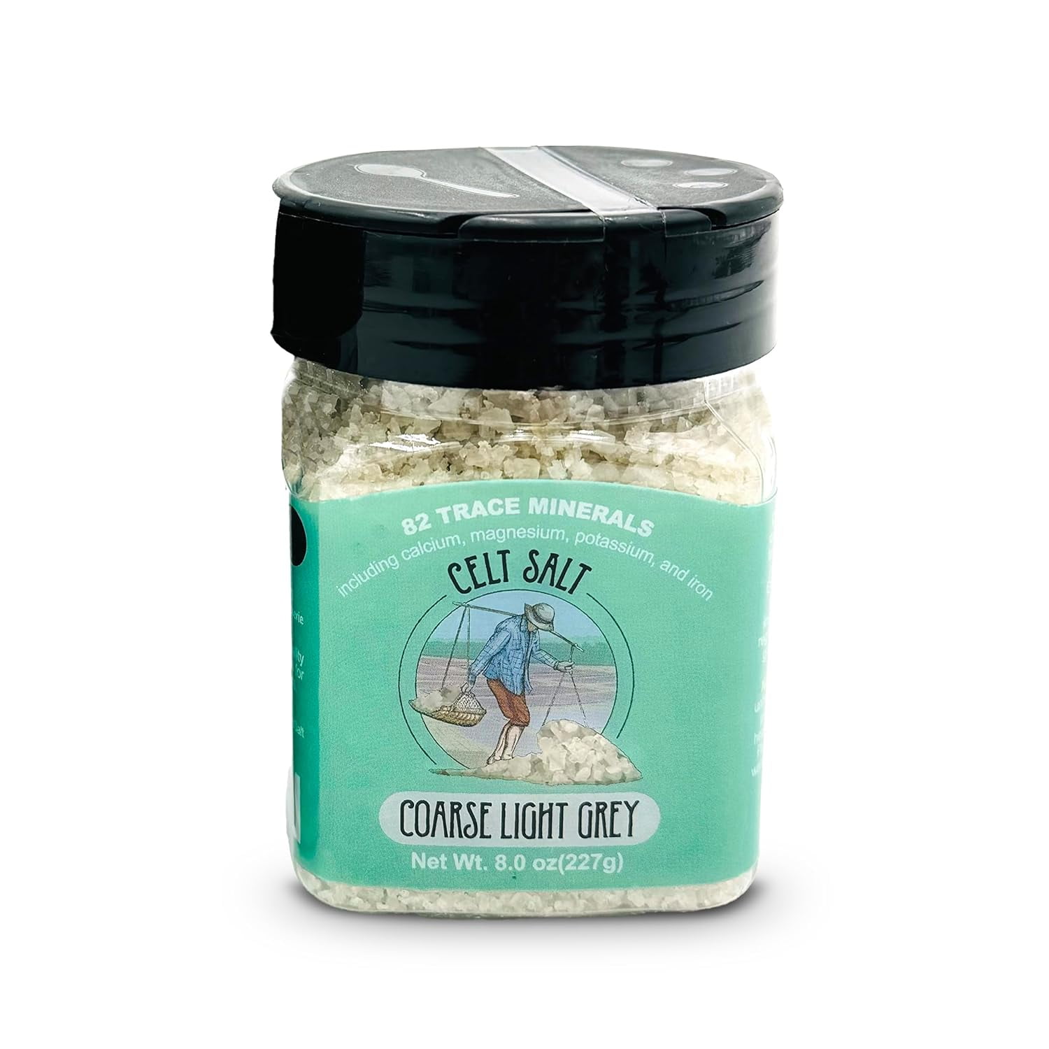 Celt Salt Coarse Grey, 8 oz Plastic Shaker - Walmart.com