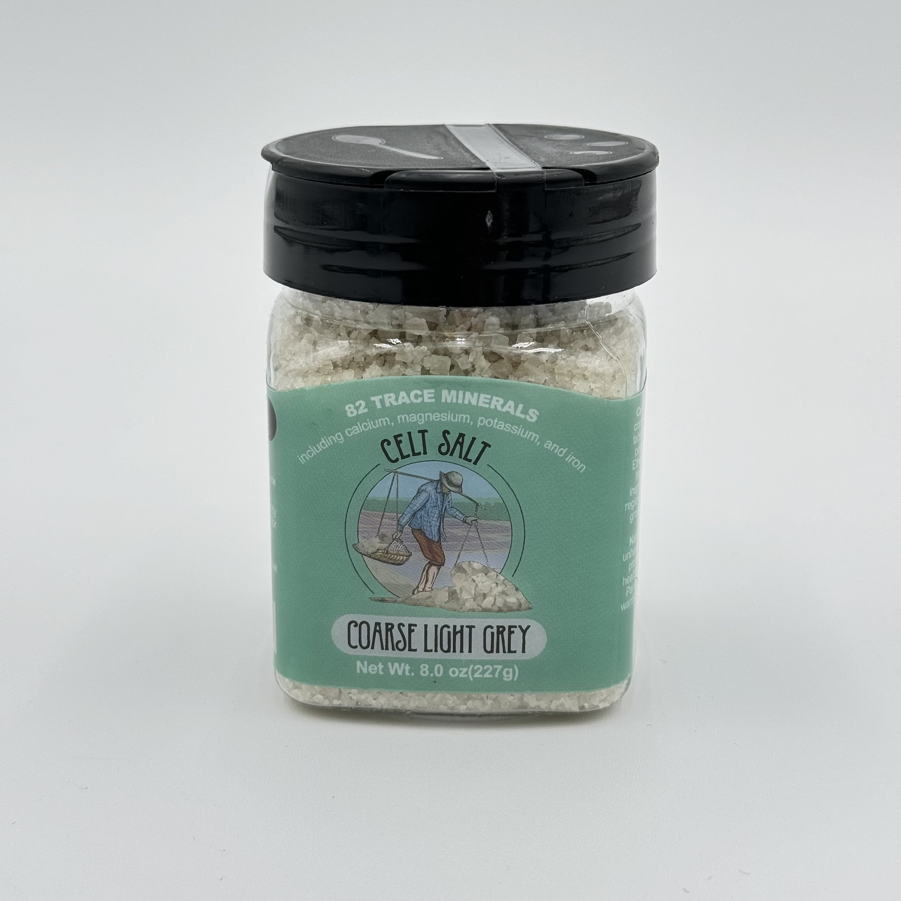 Celtic Sea Salt- Coarse Light Grey Shaker 8oz ( 1/2lb) Celt Salt By ...