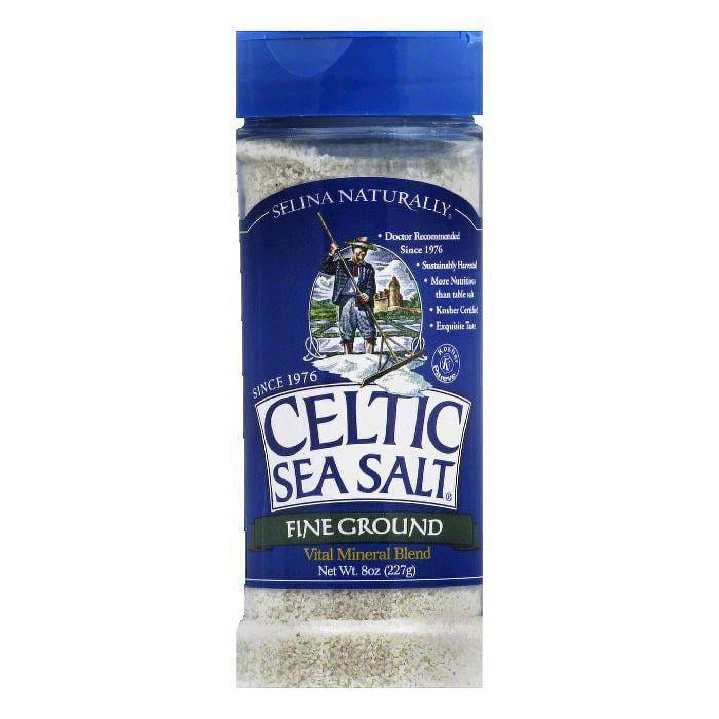 Celtic Sea Salt Fine Ground Shaker, 8 OZ (Pack of 6) - Walmart.com