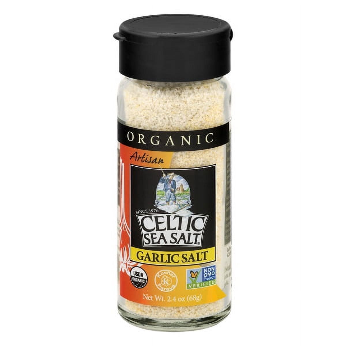 Celtic Sea Salt Garlic Salt, 3 Oz Shaker - Walmart.com