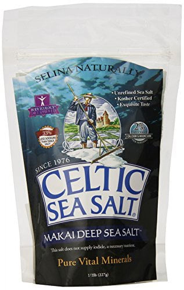 Celtic Sea Salt Makai Pure Gourmet Sea Salt, 8 Ounce - Natural Cooking ...