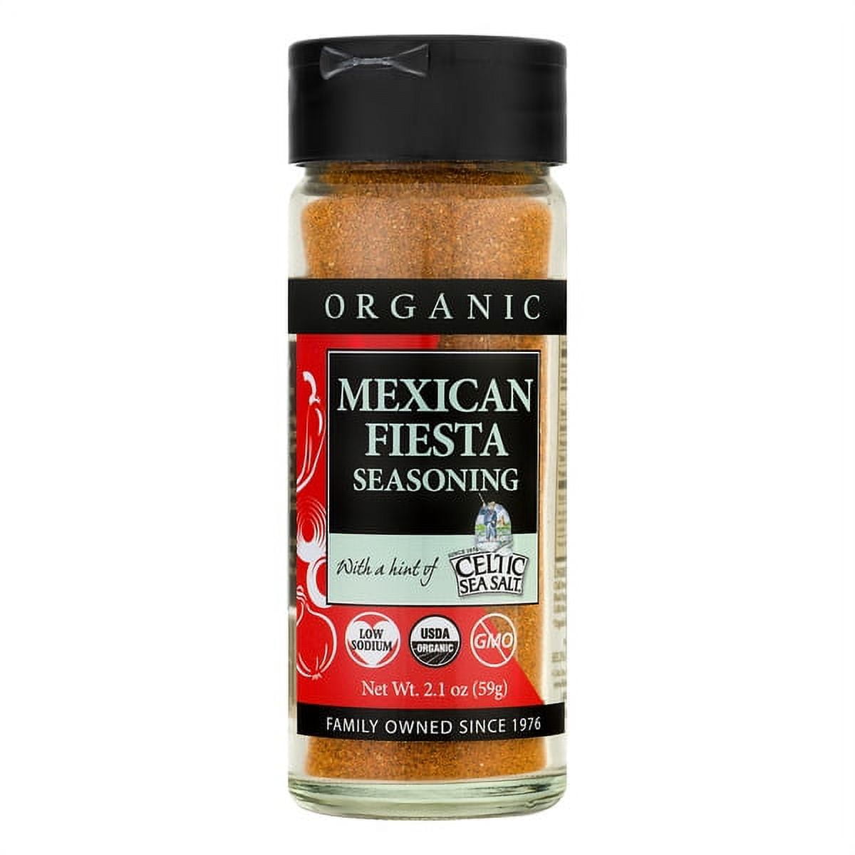 Celtic Sea Salt Mexican Fiesta Seasoning, 1.73 Oz - Walmart.com