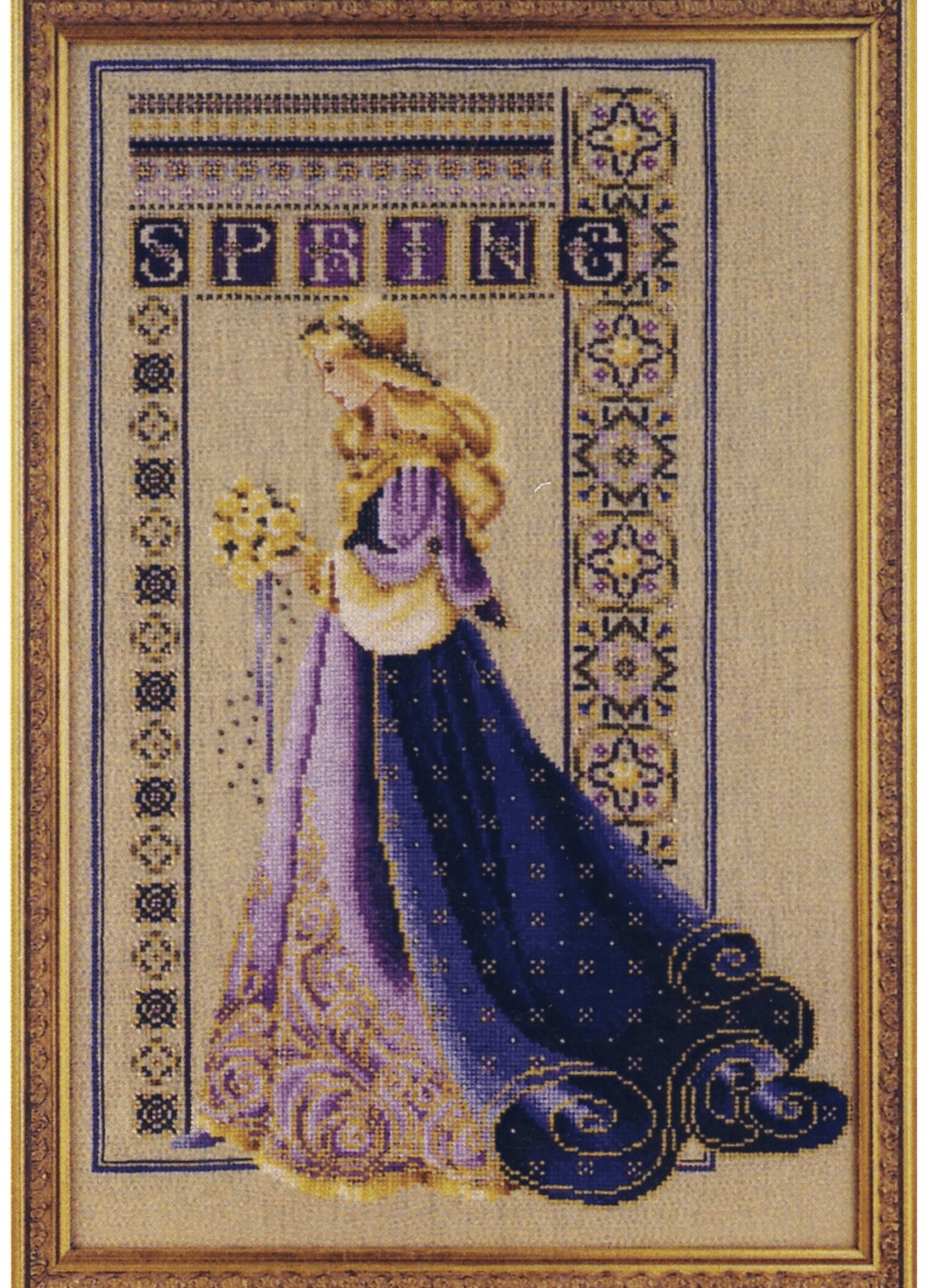 Celtic Spring Cross Stitch Pattern - Walmart.com