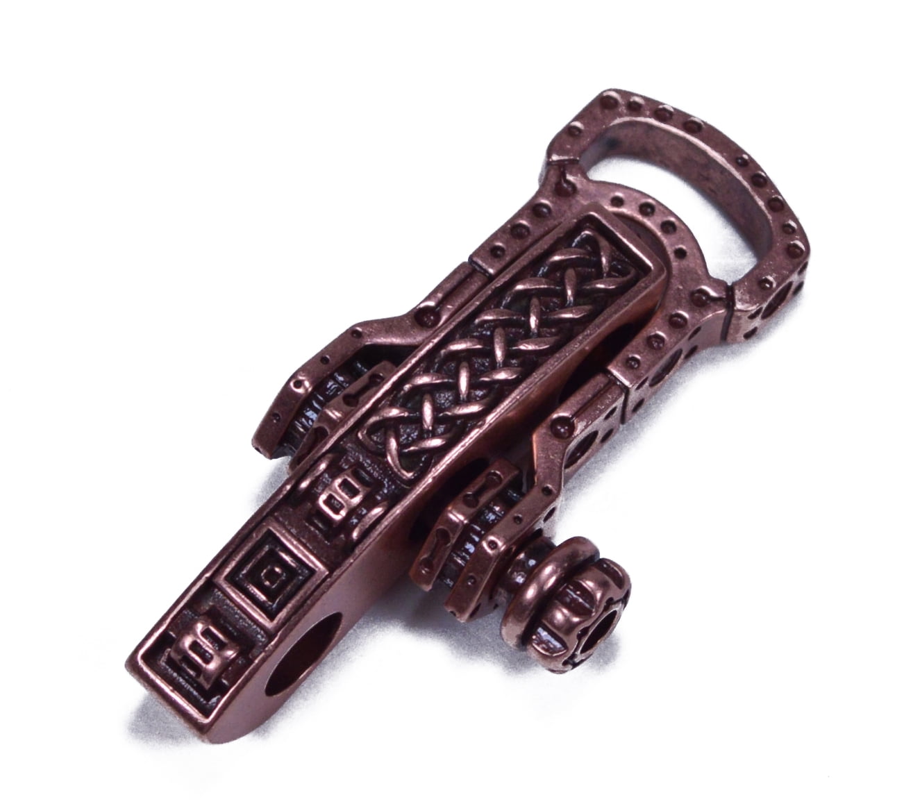 Celtic Style Adjustable Paracord Metal Shackles - Bronze 1 Pack ...