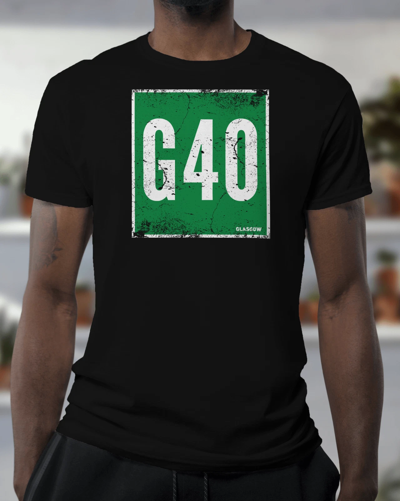 Celtic T Shirt - G40 Stadium Postcode - Glasgow - Vintage - Organic ...