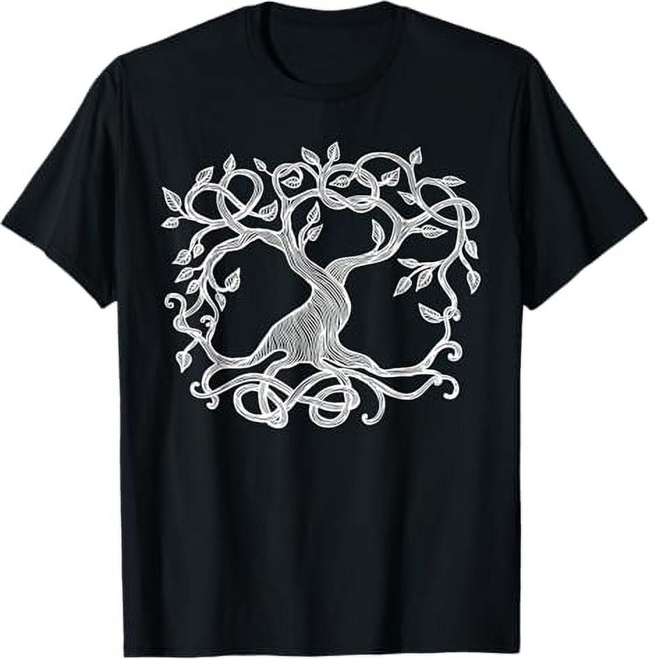 Celtic Tree Druid Tree of Life Nature Symbol Tshirt - Walmart.com