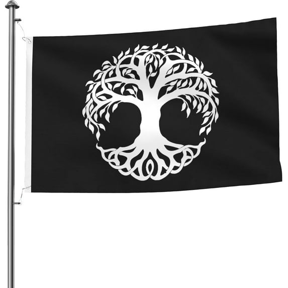Celtic Tree Of Life Flags 5x8 Ft Yard Flag Indoor Decoration Banner ...