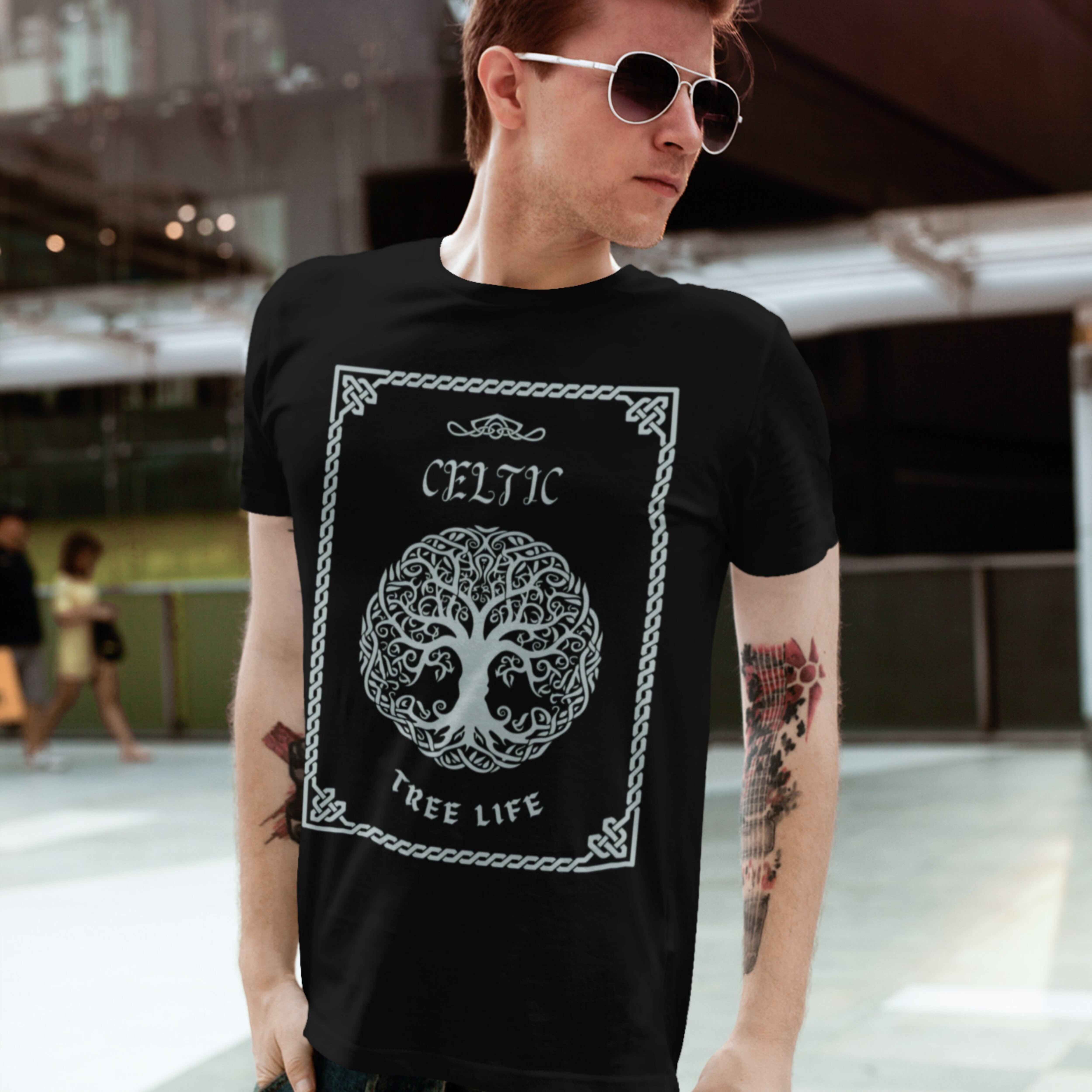 Celtic Tree of Life T-Shirt, Unisex, Mystical Celtic Symbolism ...