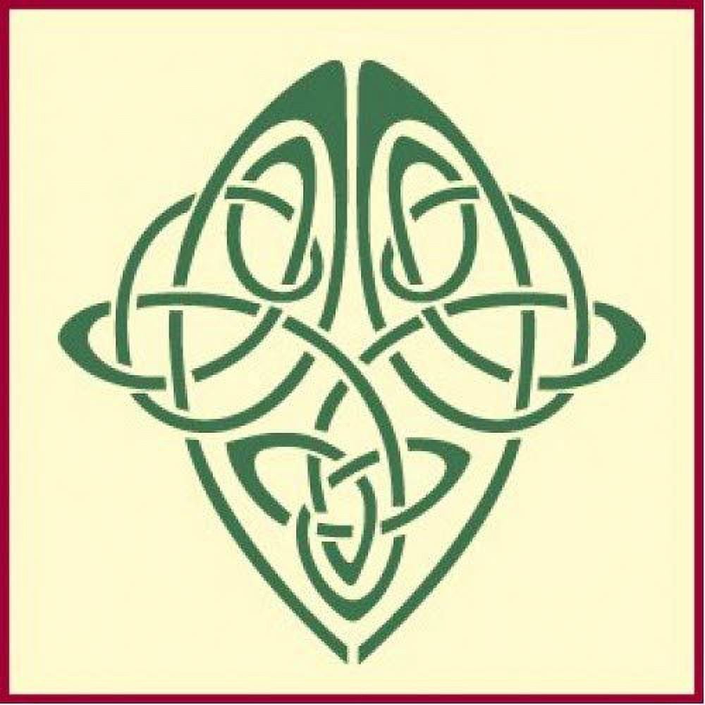 Celtic Trinity Stencil for painting, Reusable Mylar DIY Art & Craft ...