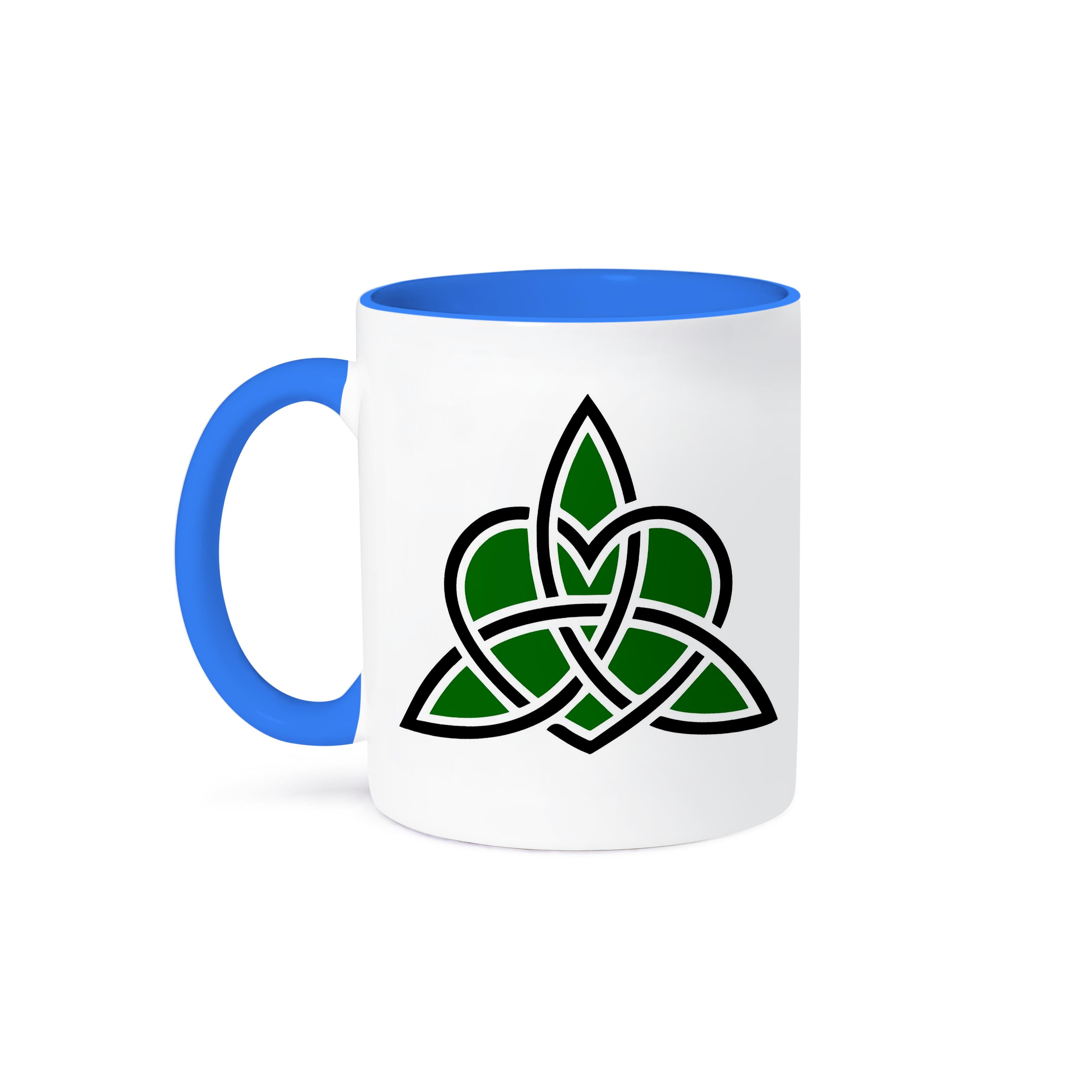 3dRose, Celtic Valknut Trinity Knot With Interwoven Heart, 11oz Two ...