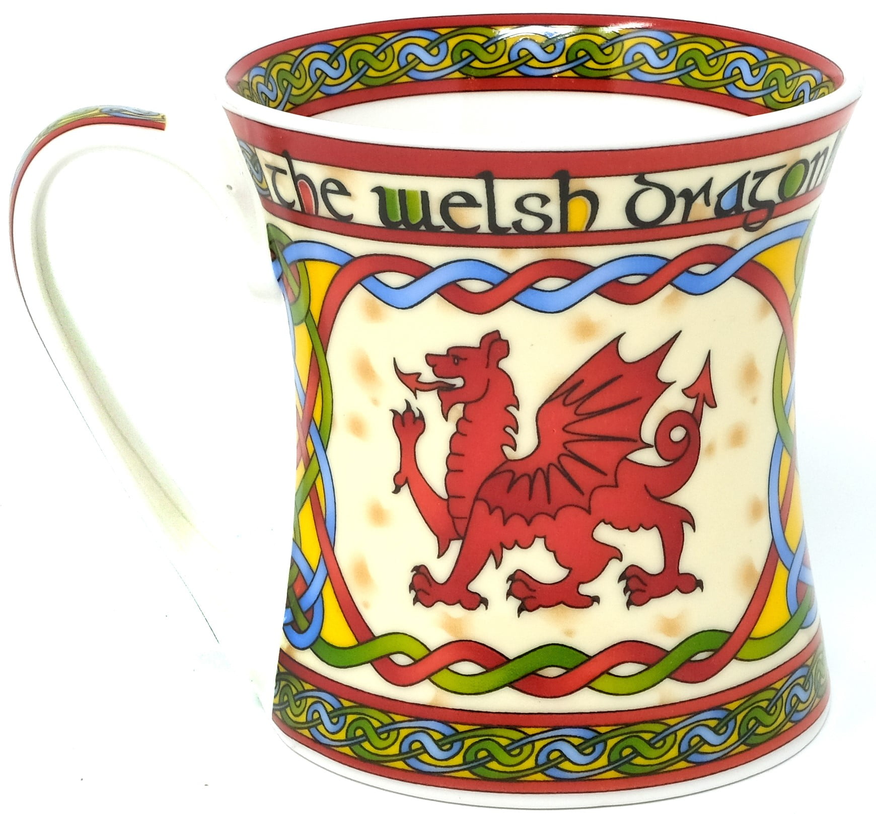 Royal Tara Welsh Dragon Design Celtic Coffee Mug Cup, Fine Bone China ...