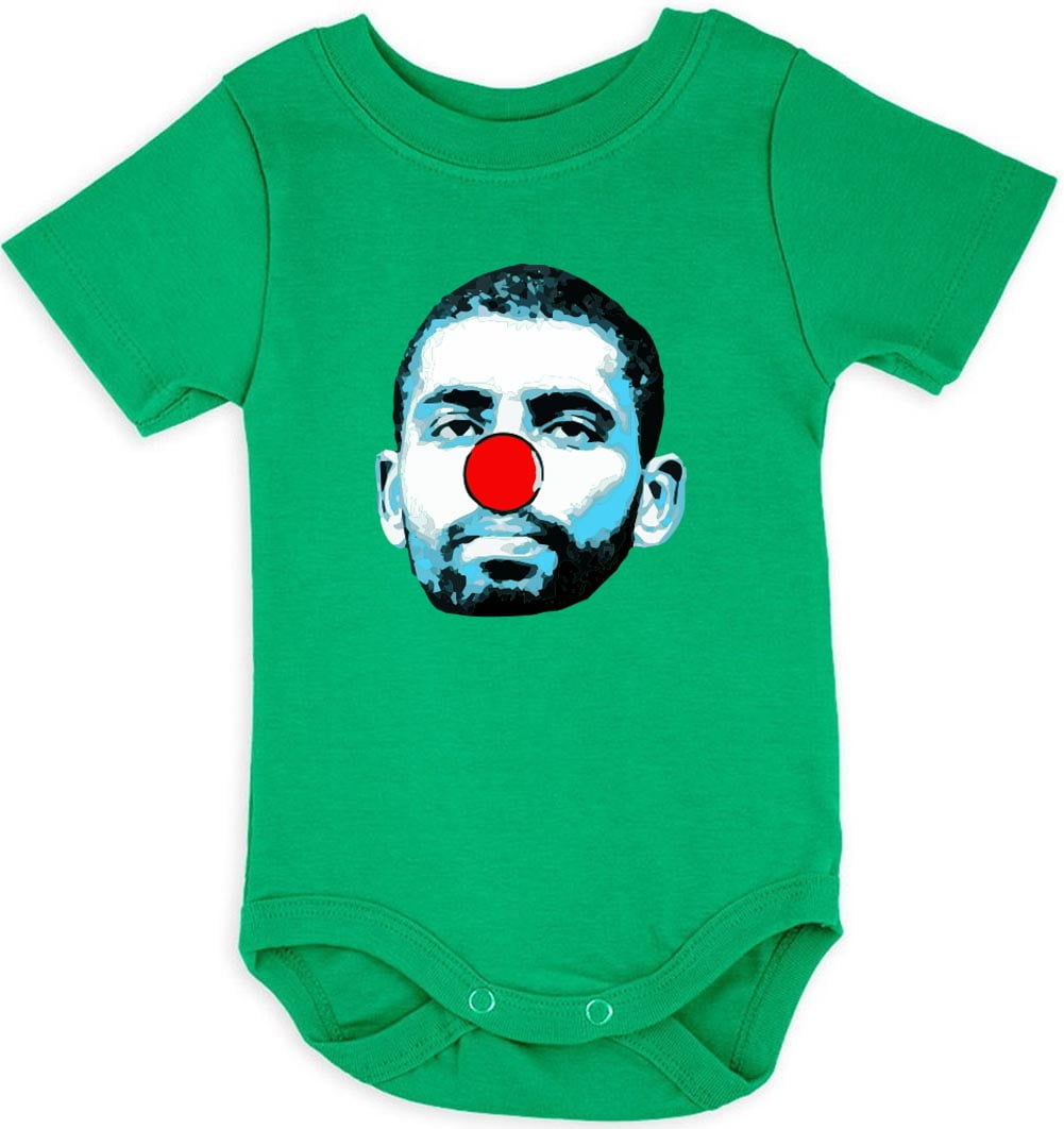 Celtics Kyrie Irving Clown Baby 1 Piece - Walmart.com