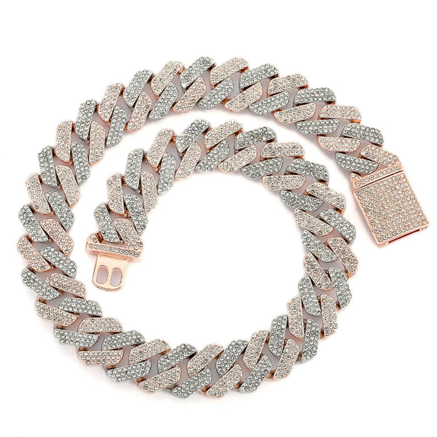 Celvieroot Cuban Link Chain for Women Diamond Miami Cuban Choker ...