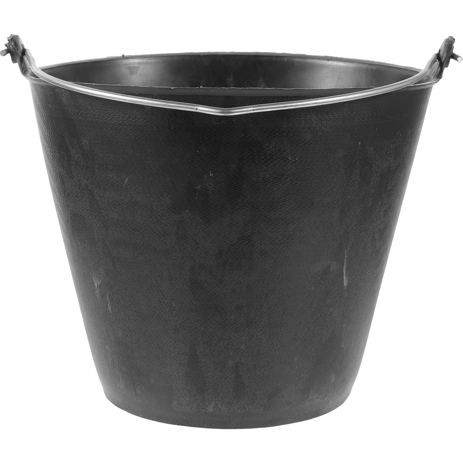 Healifty Concrete Bucket Bucket For Concrete Black Heavy-duty Plastics ...