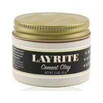 Layrite Natural Cement Clay for Men - High Hold, Matte Finish, 4.25oz ...