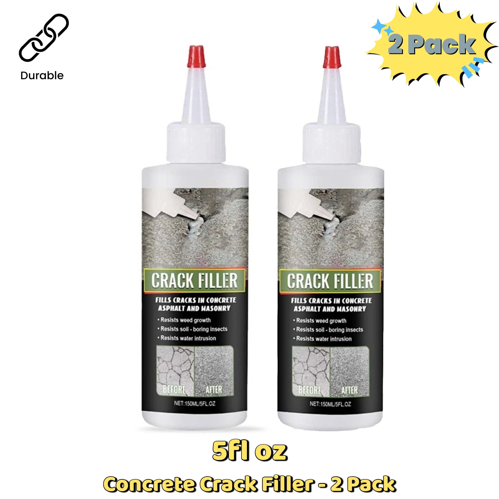 Cement Crack Filler Outdoor Waterproof Concrete Repair Sealant Self ...